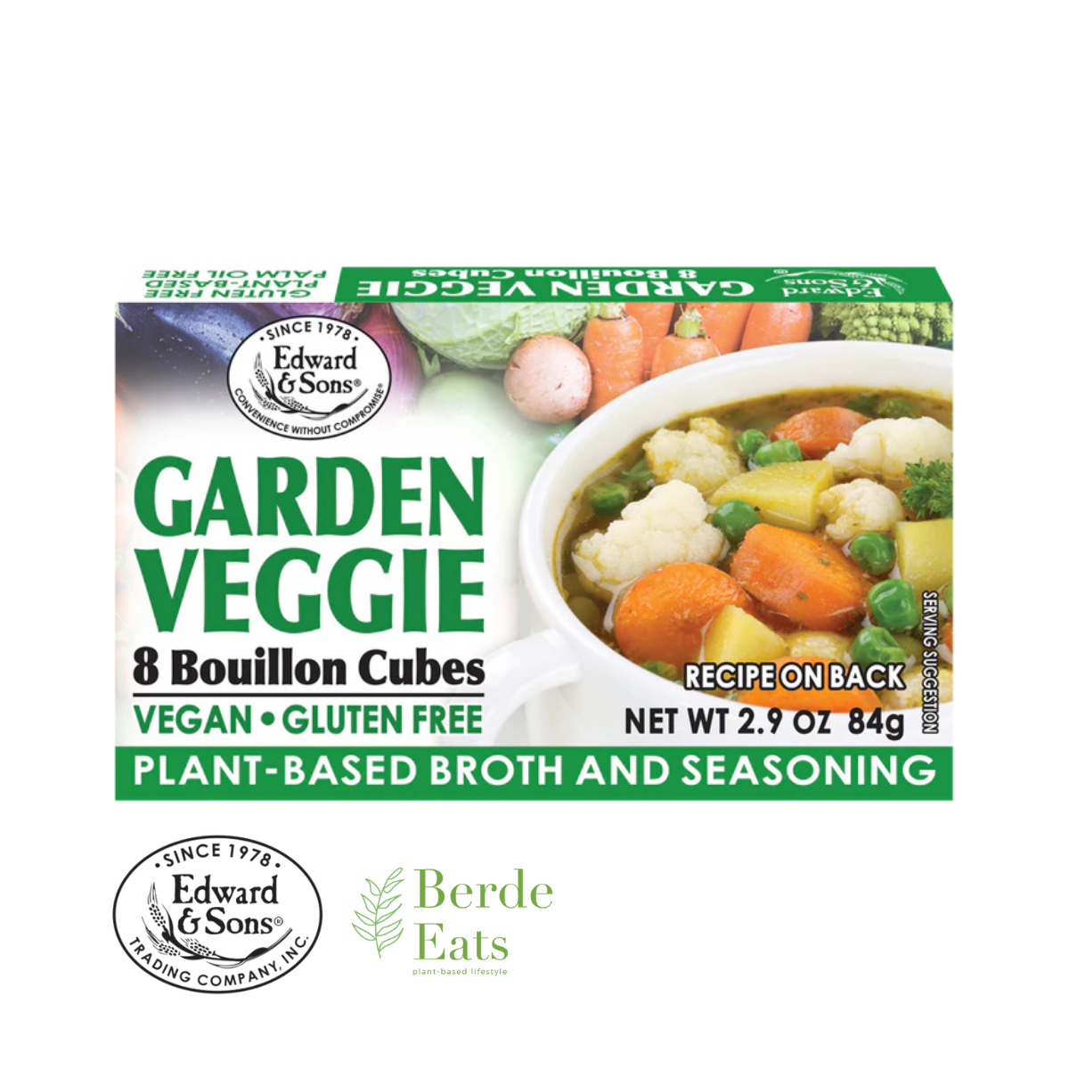 Garden Veggie Bouillon Cubes (*GF) – Berde Eats - Vegan Grocery